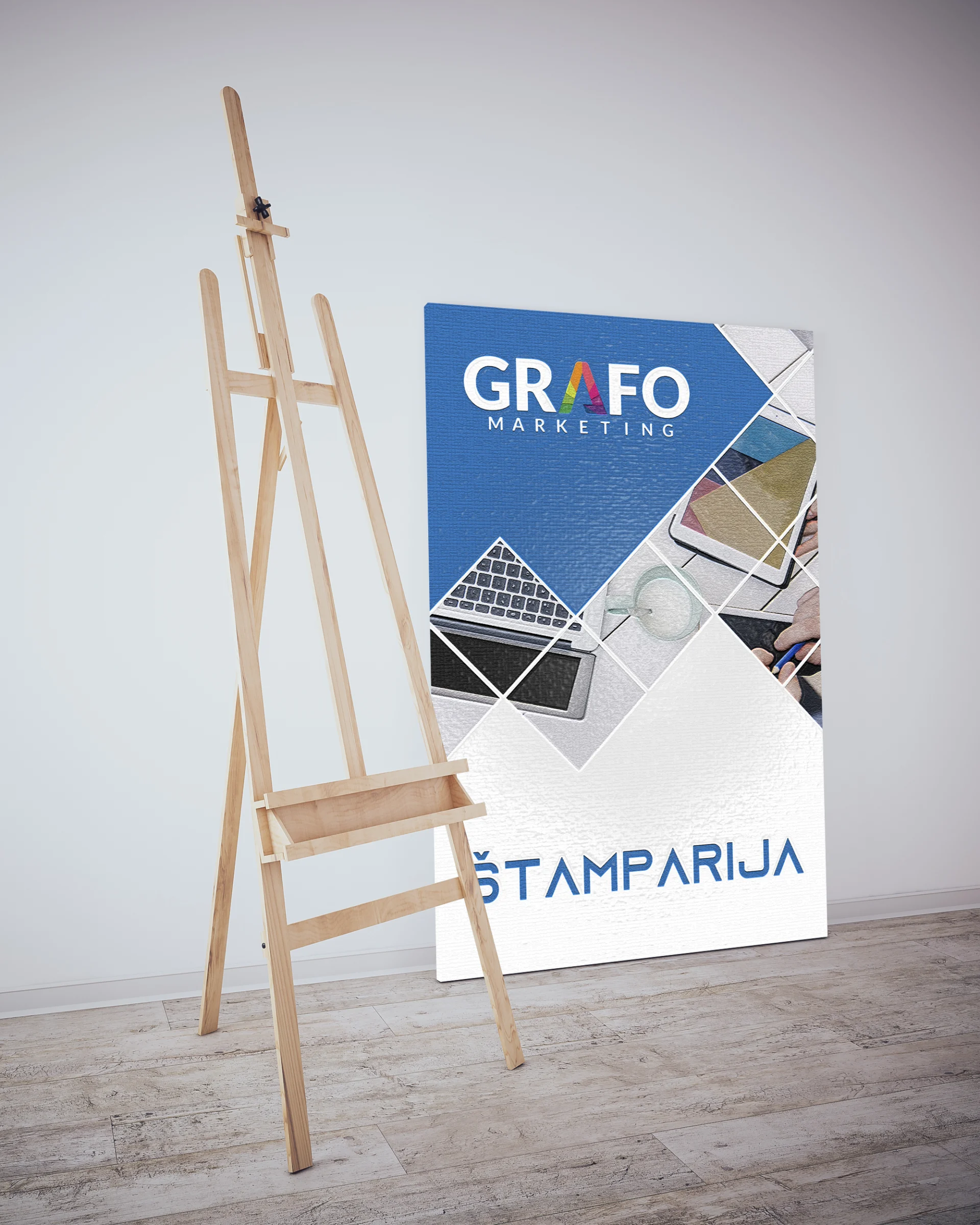 Štampa na slikarskom platnu Grafo Marketing Novi Sad Beograd